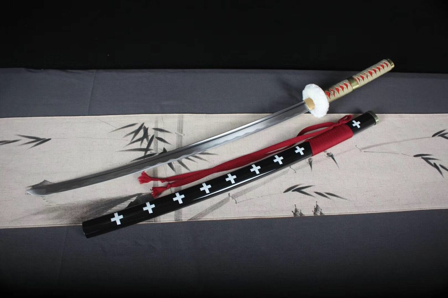 Katana Kikoku Trafalgar Law (Acier au carbone 1060) | Mon Katana