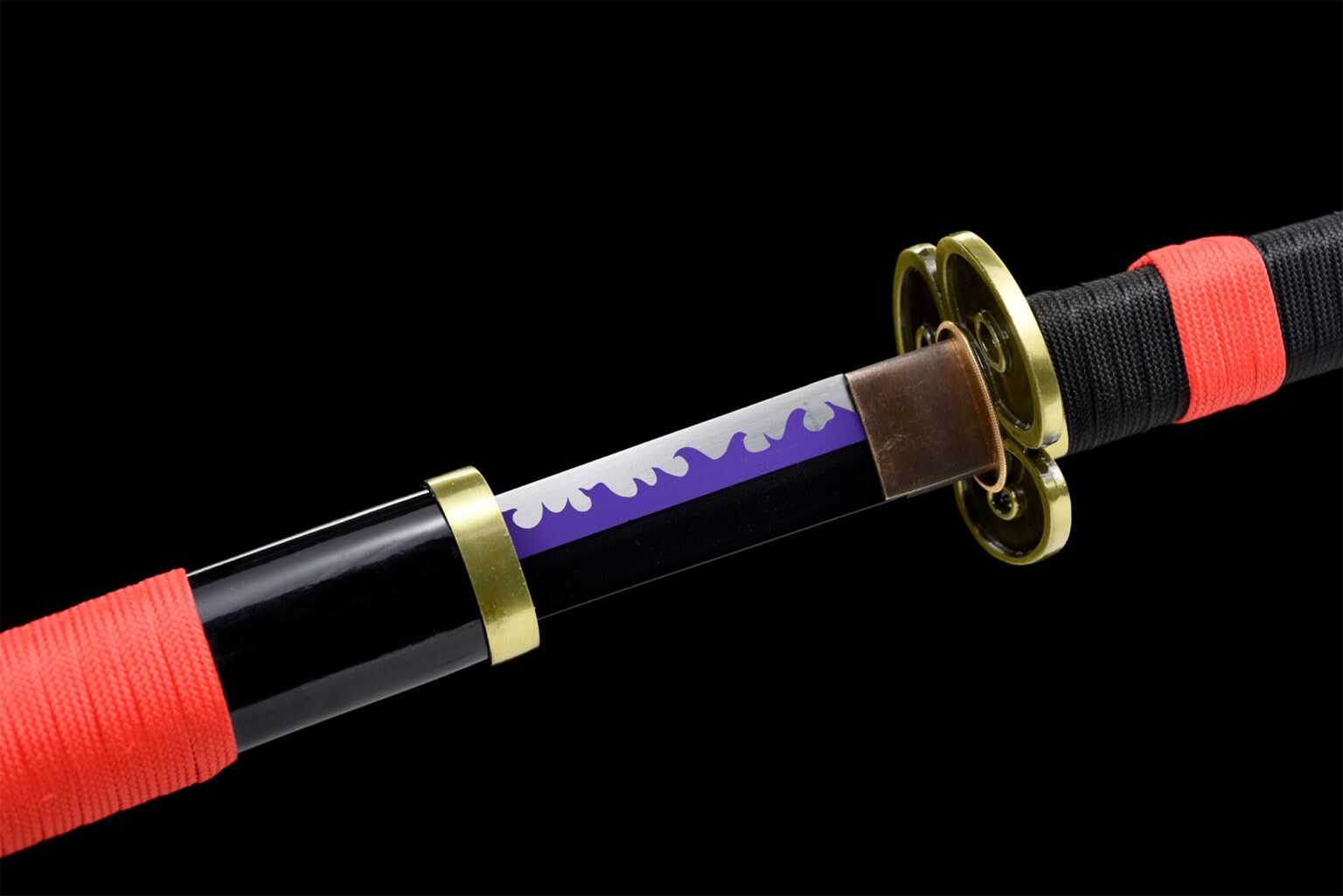 Katana Zoro Enma Noir One Piece (Acier au Carbone 1060) | Mon Katana