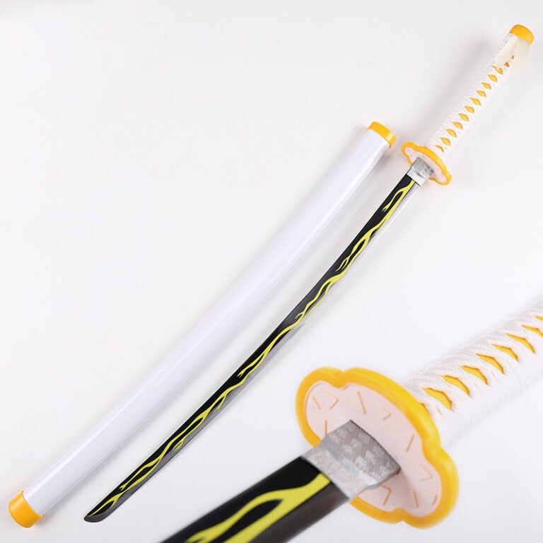 Katana Nichirin Zenitsu Agatsuma (BOIS) | Mon Katana