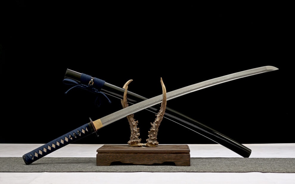 Katana Kill Bill (Acier Damas & Véritable Peau de Raie) | Mon Katana